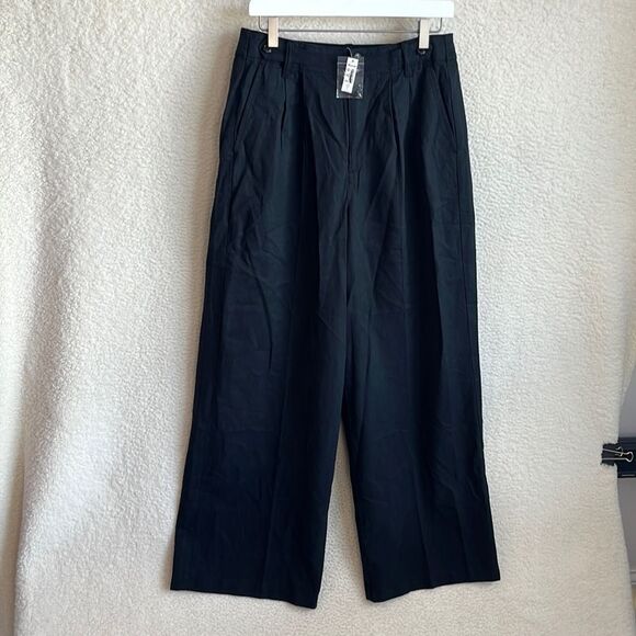 Madewell | Pants & Jumpsuits | Madewell Harlow Wide Leg Pants Linen ...